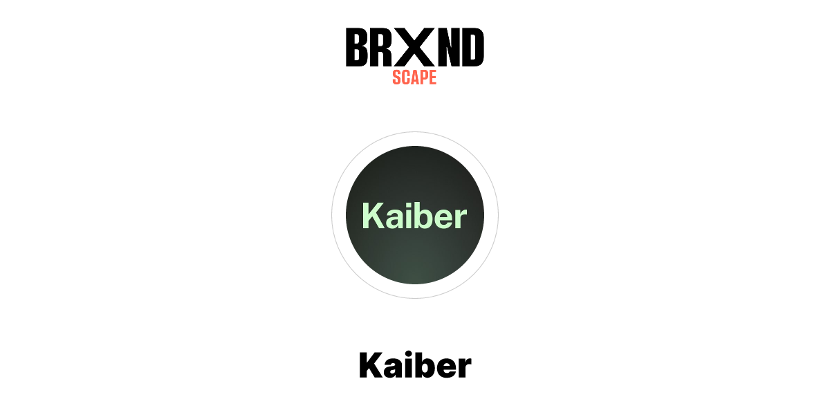Kaiber | BrXnd.ai Landscape